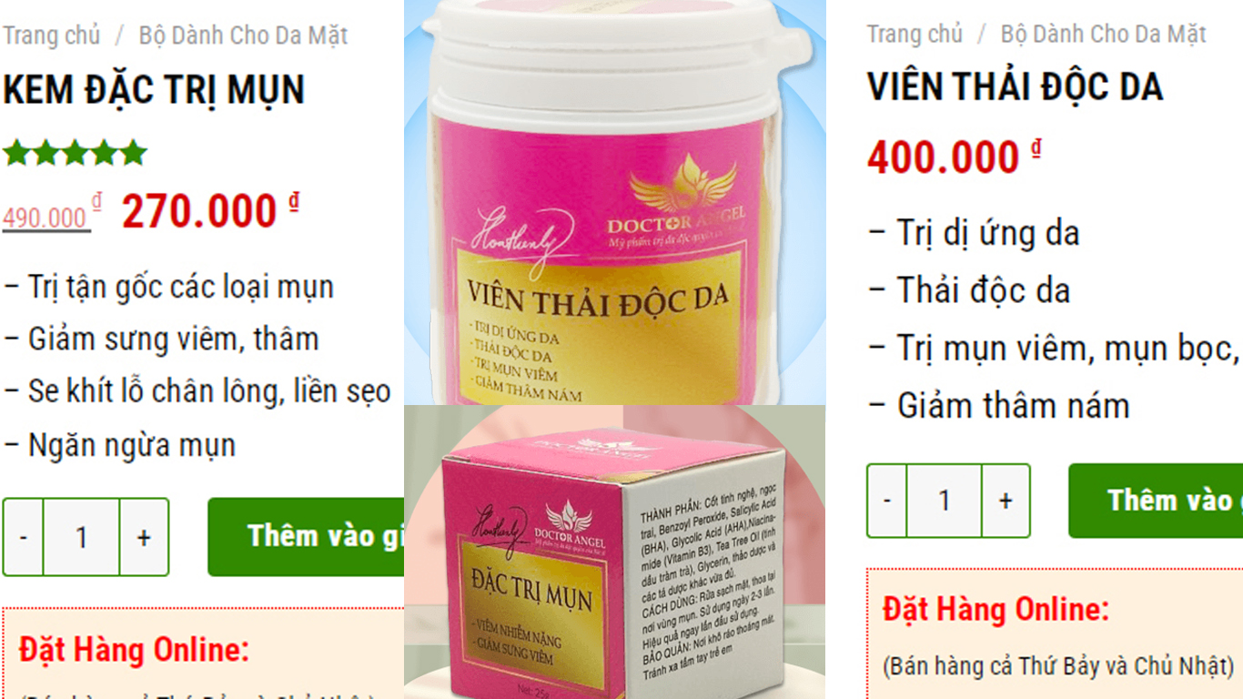 Mỹ phẩm Doctor Angel có đang coi thường pháp luật khi ‘thổi phồng’ công ...