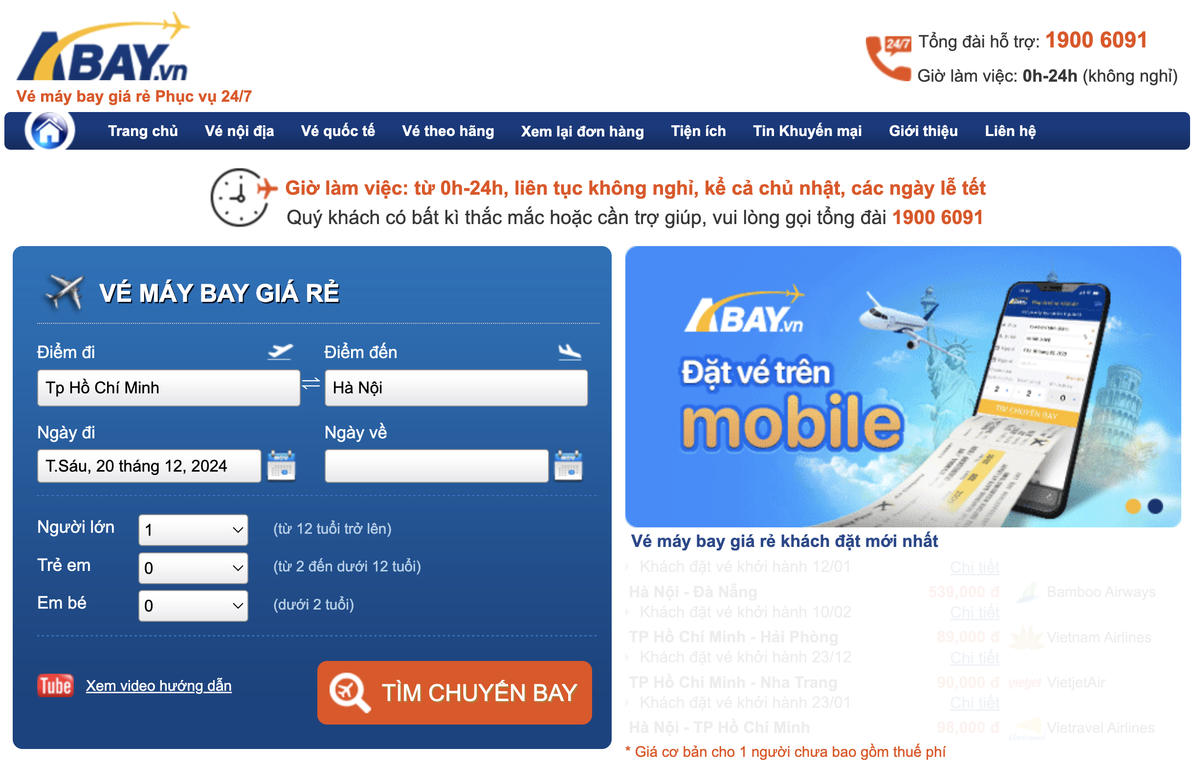Công ty Vé máy bay trực tuyến ABAY bị phạt và truy thu hơn 1,3 tỷ đồng ...
