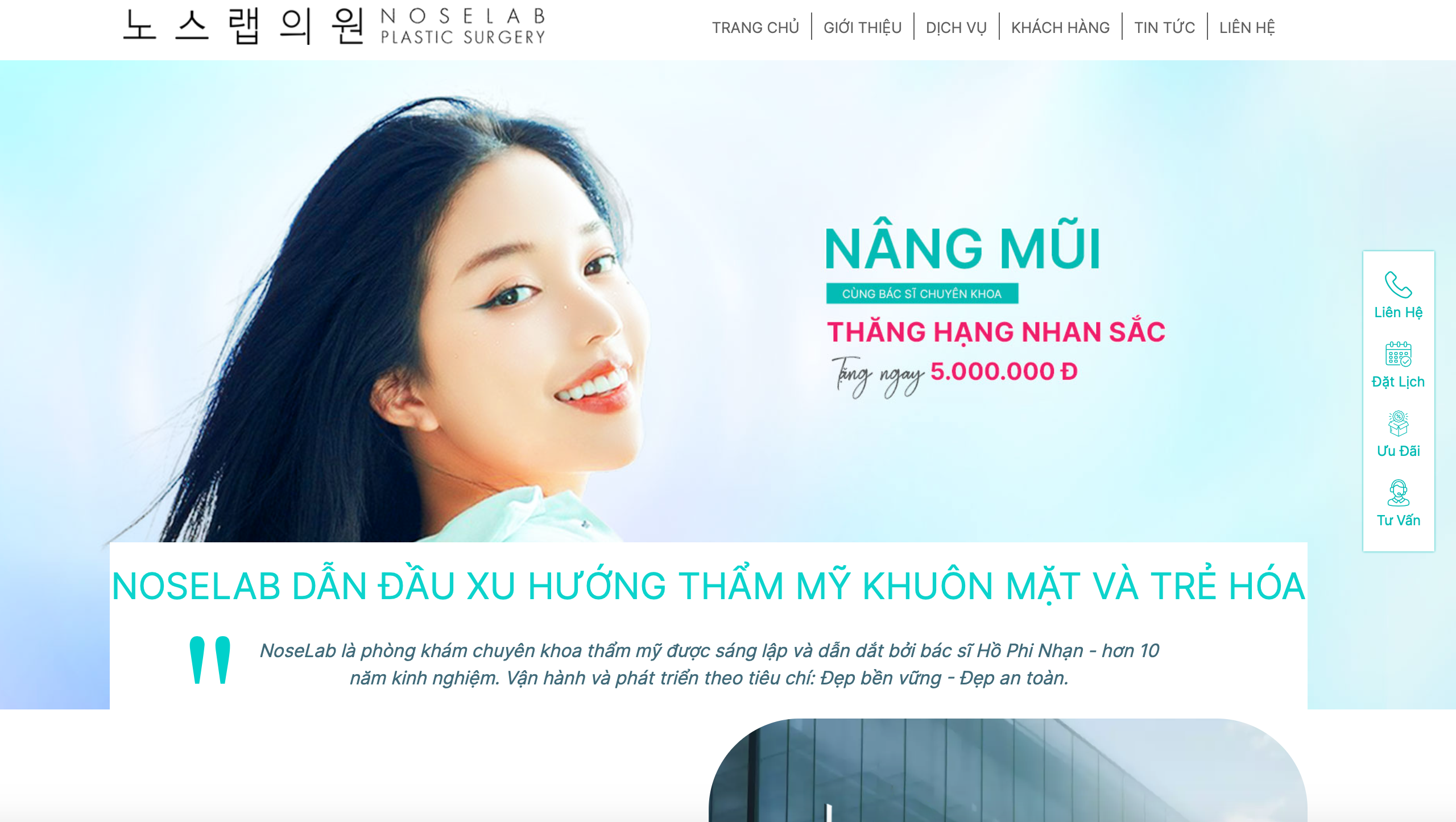 Cơ sở thẩm mỹ thuộc Công ty TNHH Noselab và bác sỹ Hồ Phi Nhạn tiếp tục ...