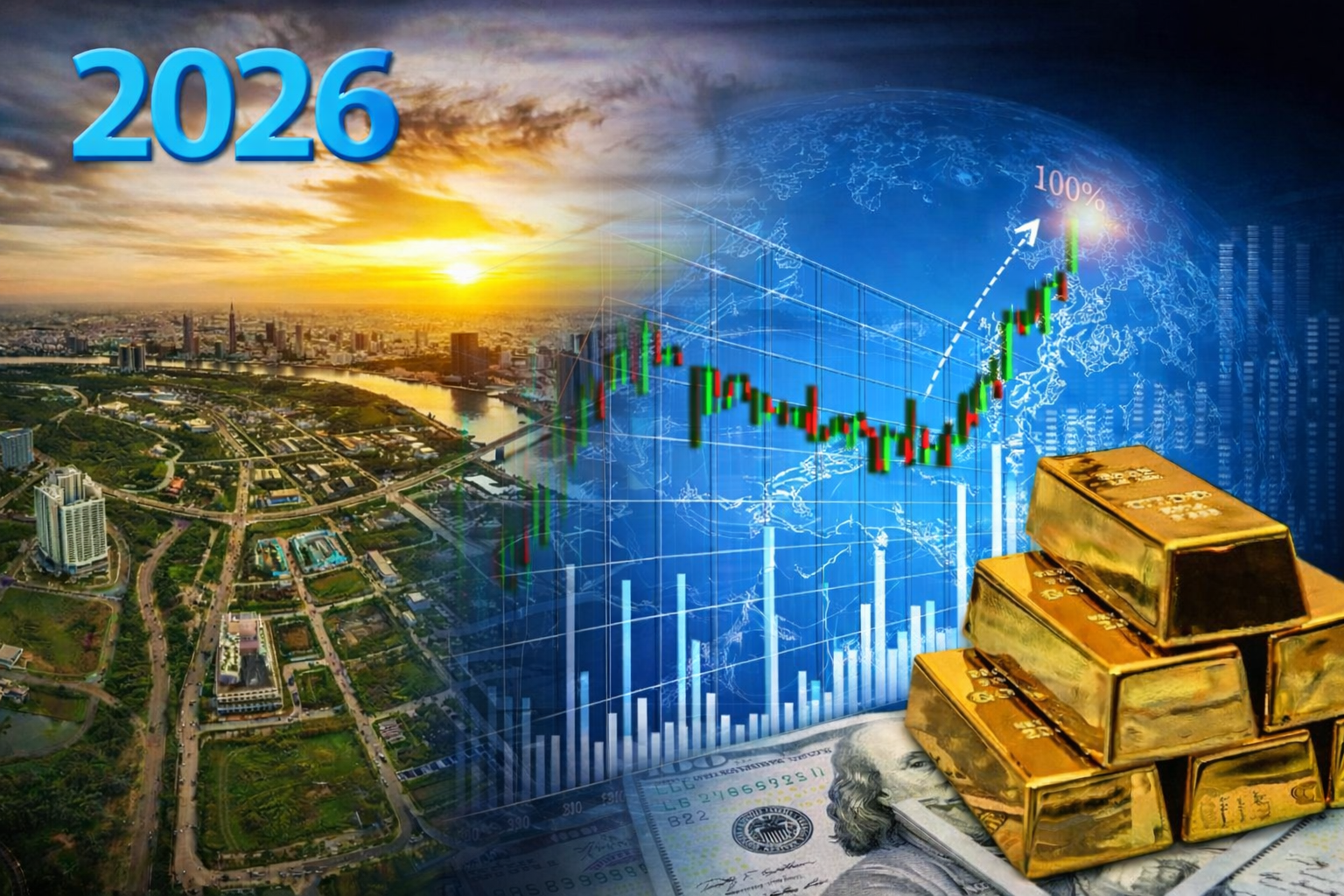 Đầu tư 2026: Dòng tiền phân lớp trong chu kỳ nhiều biến động